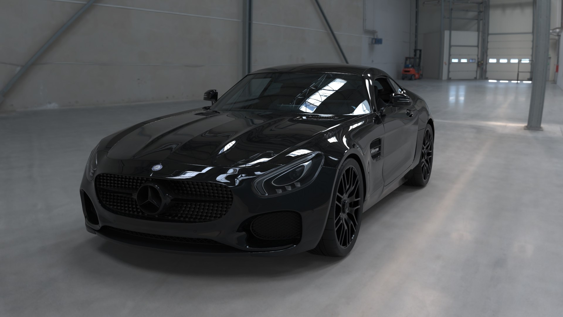 3D 2016 Mercedes-Benz AMG GT Model - TurboSquid 1745450