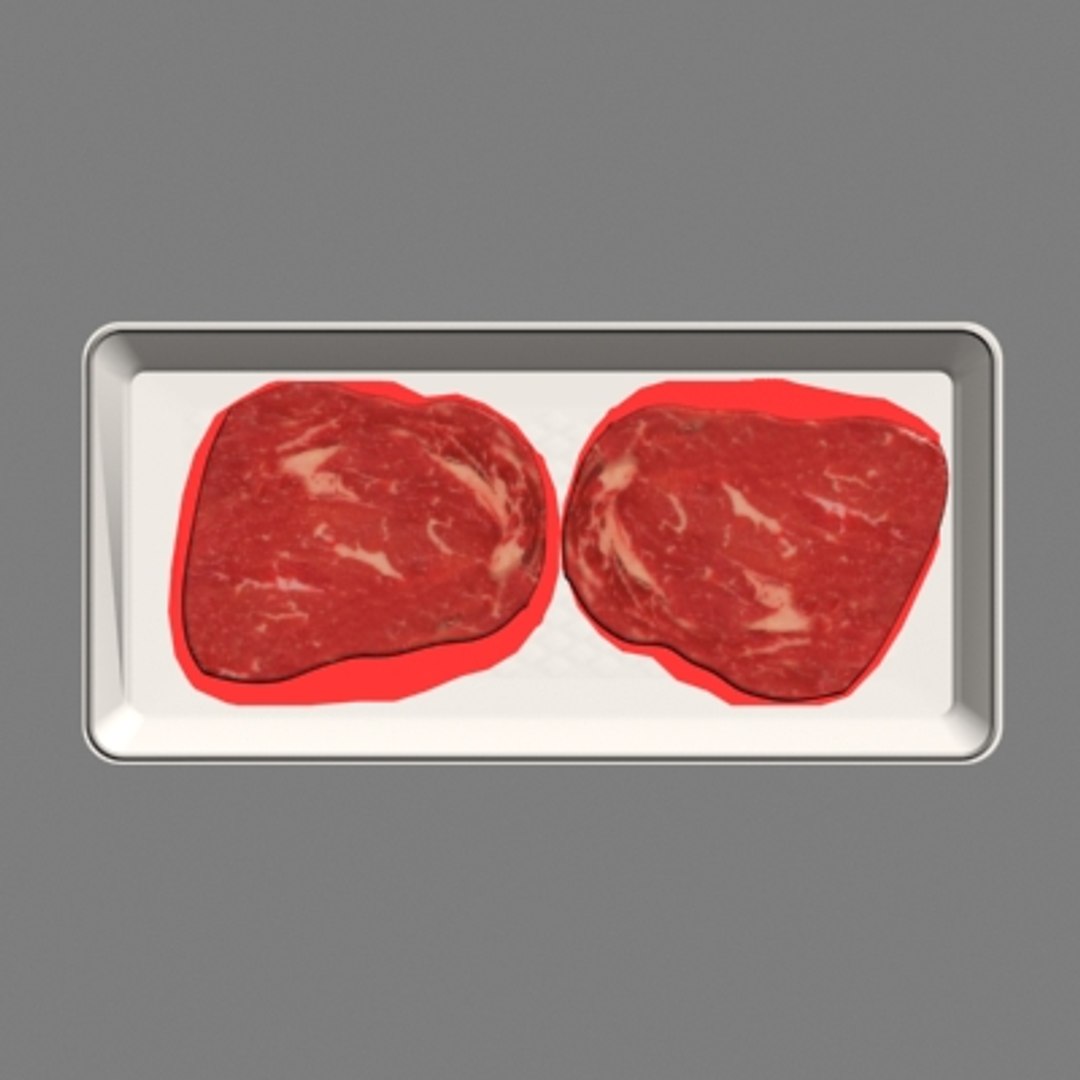 3ds Max Meat Tray