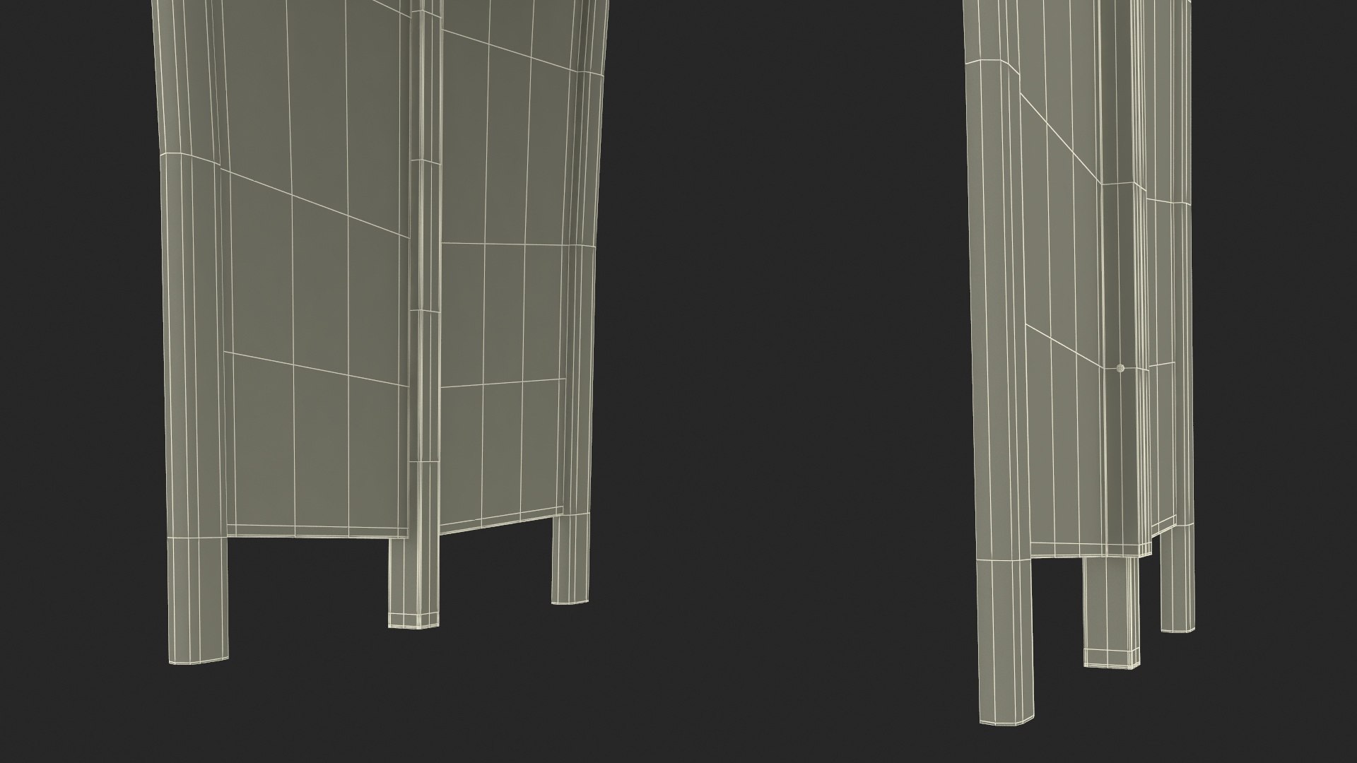 3D Modern Glass Phone Booth Model - TurboSquid 2200246