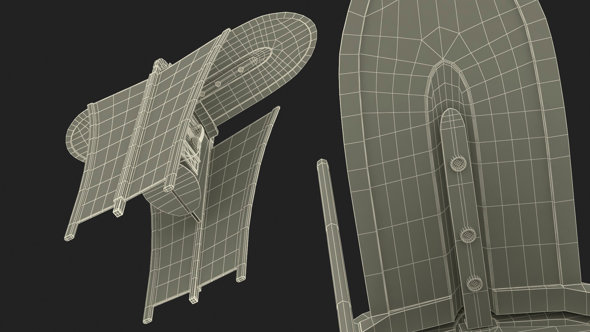 3D Modern Glass Phone Booth Model - TurboSquid 2200246