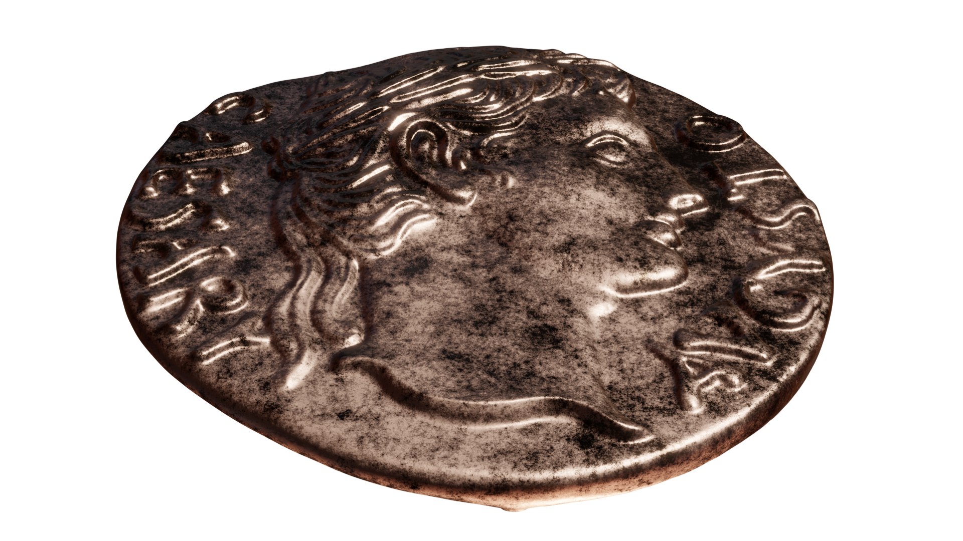 3D Roman Coin Victory Over Parthia - TurboSquid 1998226