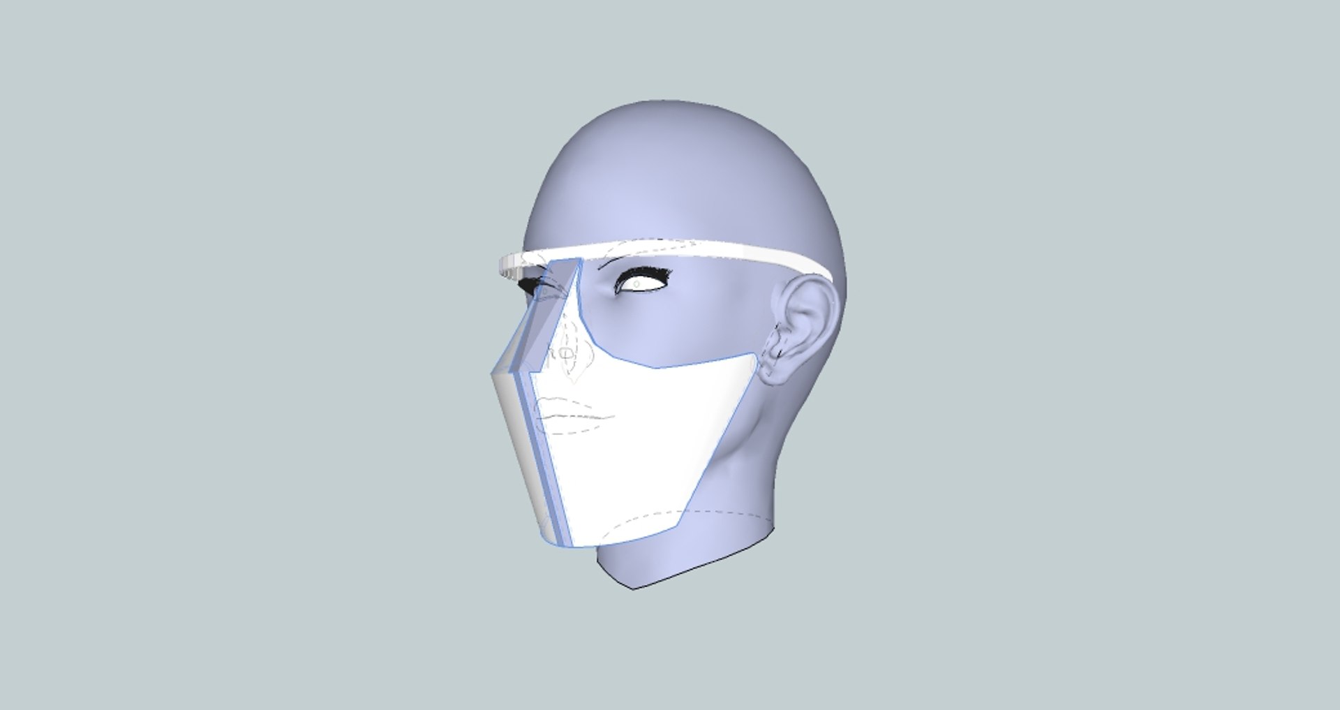 3D Designed Mask - TurboSquid 1623602
