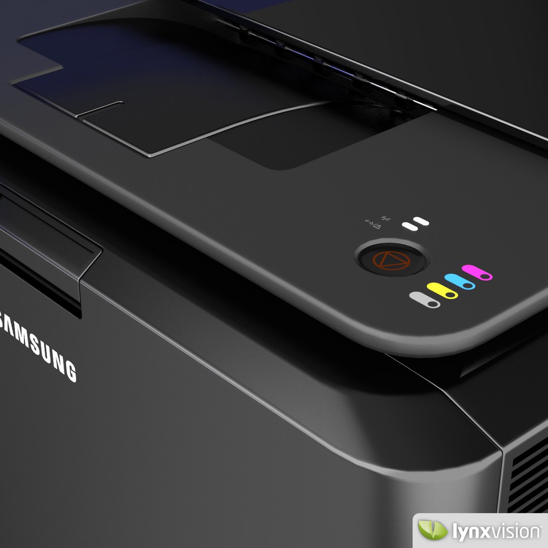 3d model samsung laser color printer
