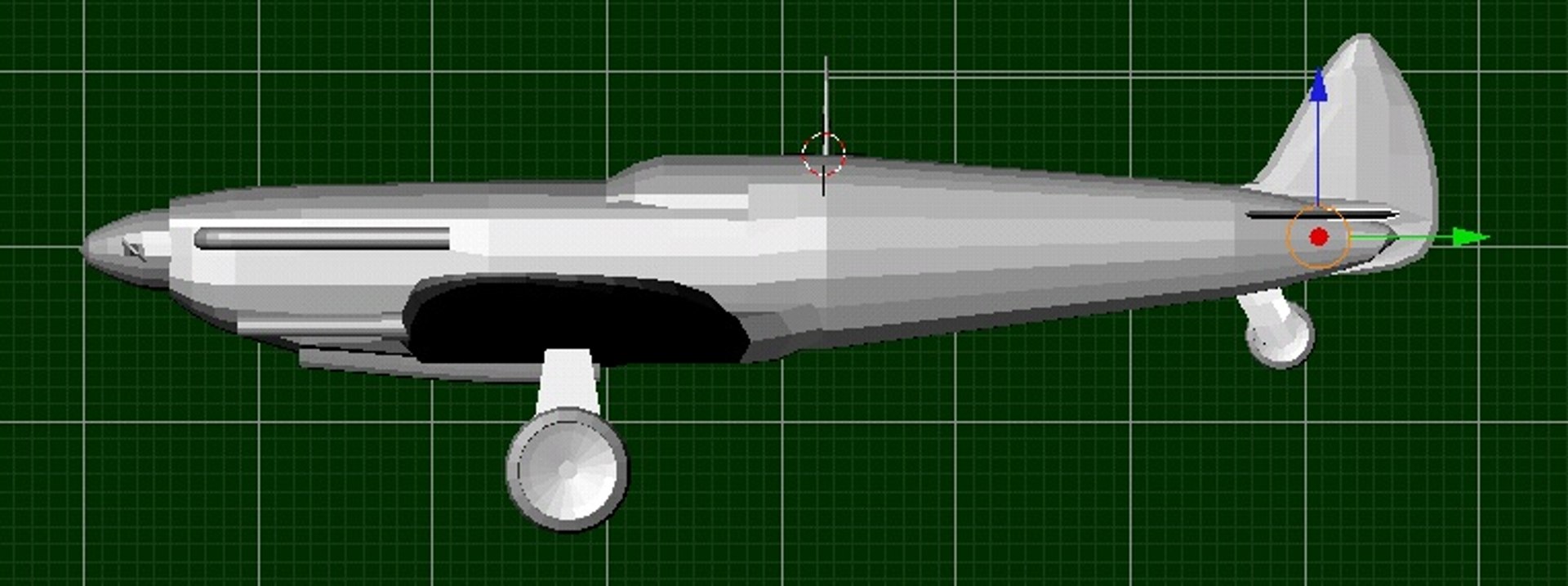 Free Spitfire 3d Model