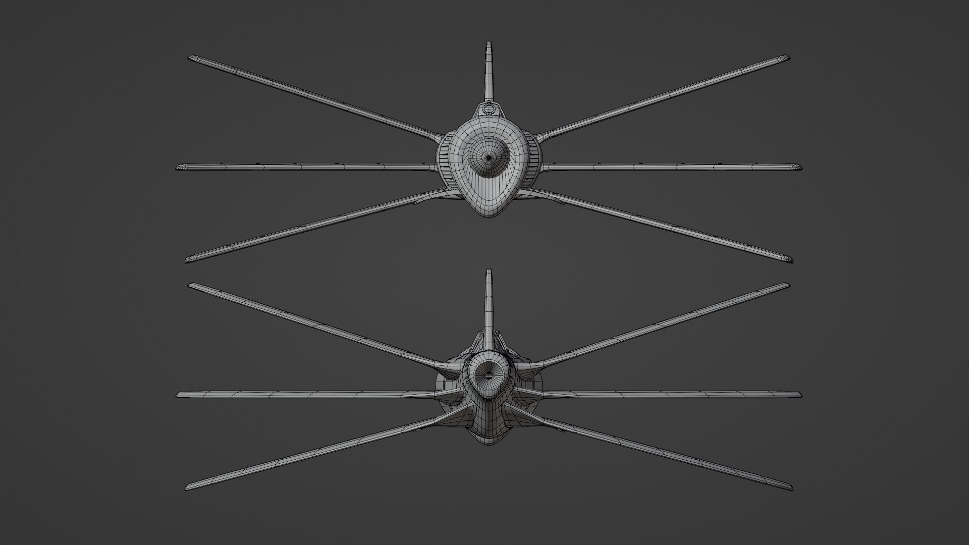 3D Dieselpunk Fantasy Jet Plane - TurboSquid 2137349