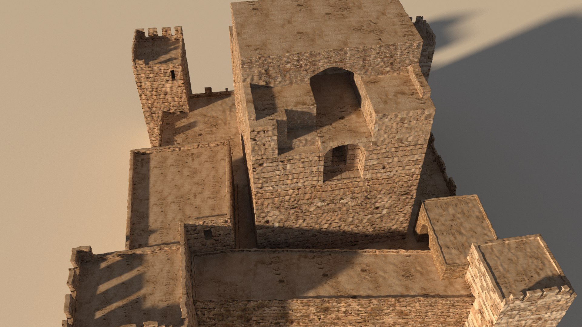3D Model Castle Byblos - TurboSquid 1328368