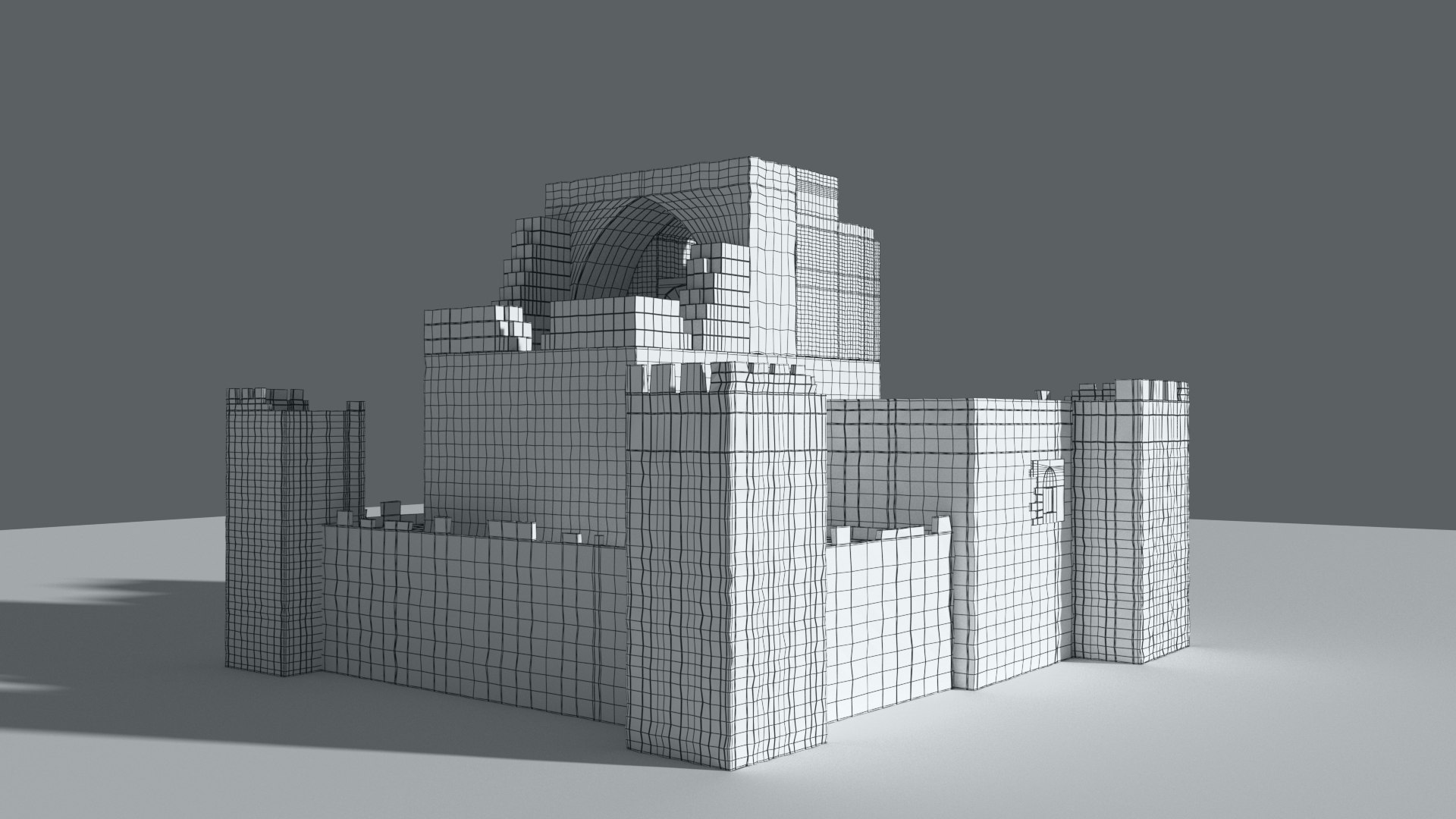 3D Model Castle Byblos - TurboSquid 1328368