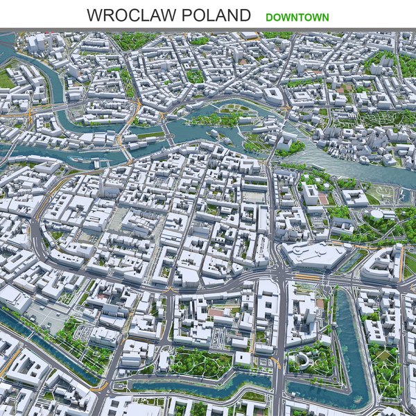 Wroclaw Downtown Polamd 3D 모델 - TurboSquid 1990148