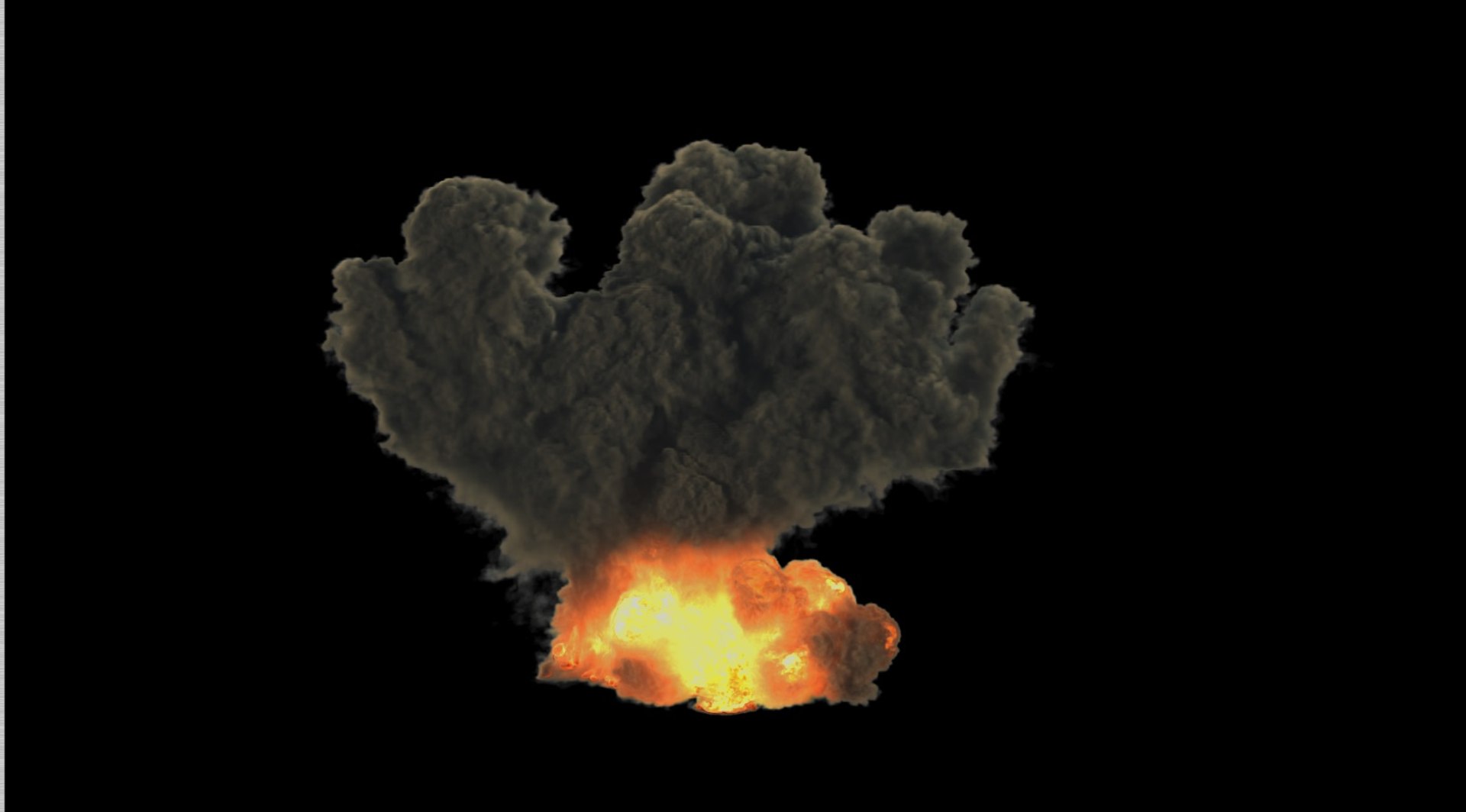 3d Model Thinking Particles Fumefx