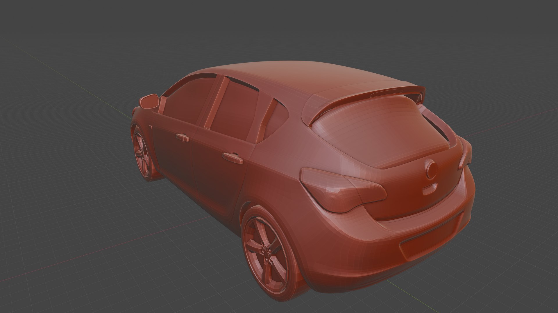 Opel Astra 3d Model For Printing 3D Model - TurboSquid 2223619