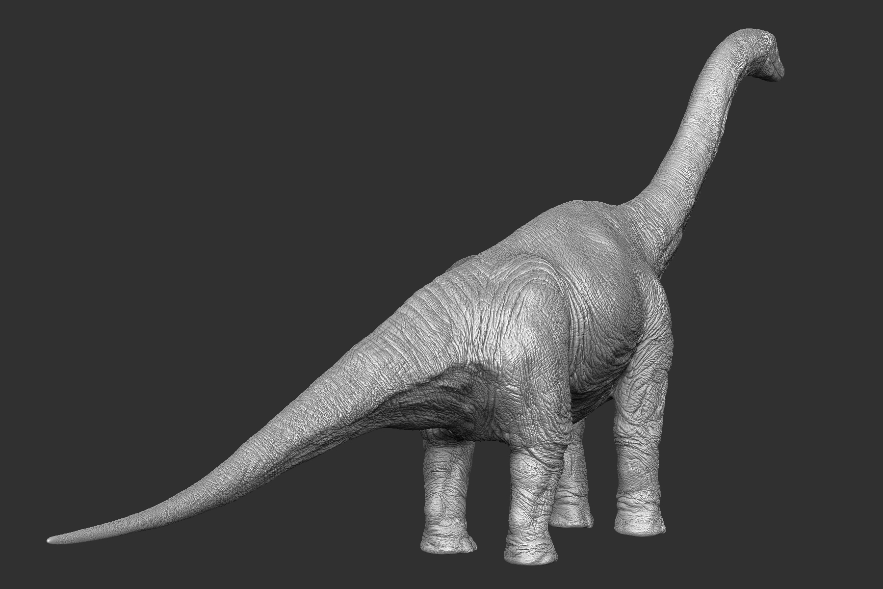 Brachiosaurus 3D model - TurboSquid 1294674