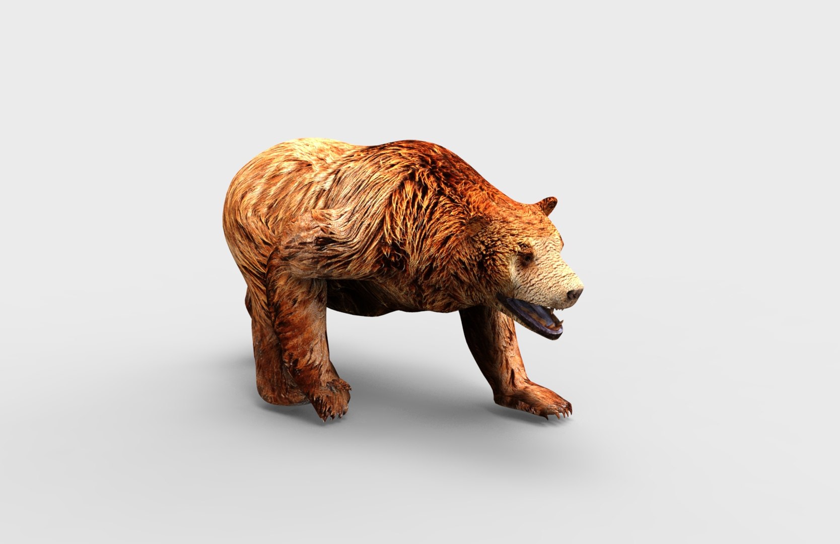 3D Bear Rigged Model - TurboSquid 1254507
