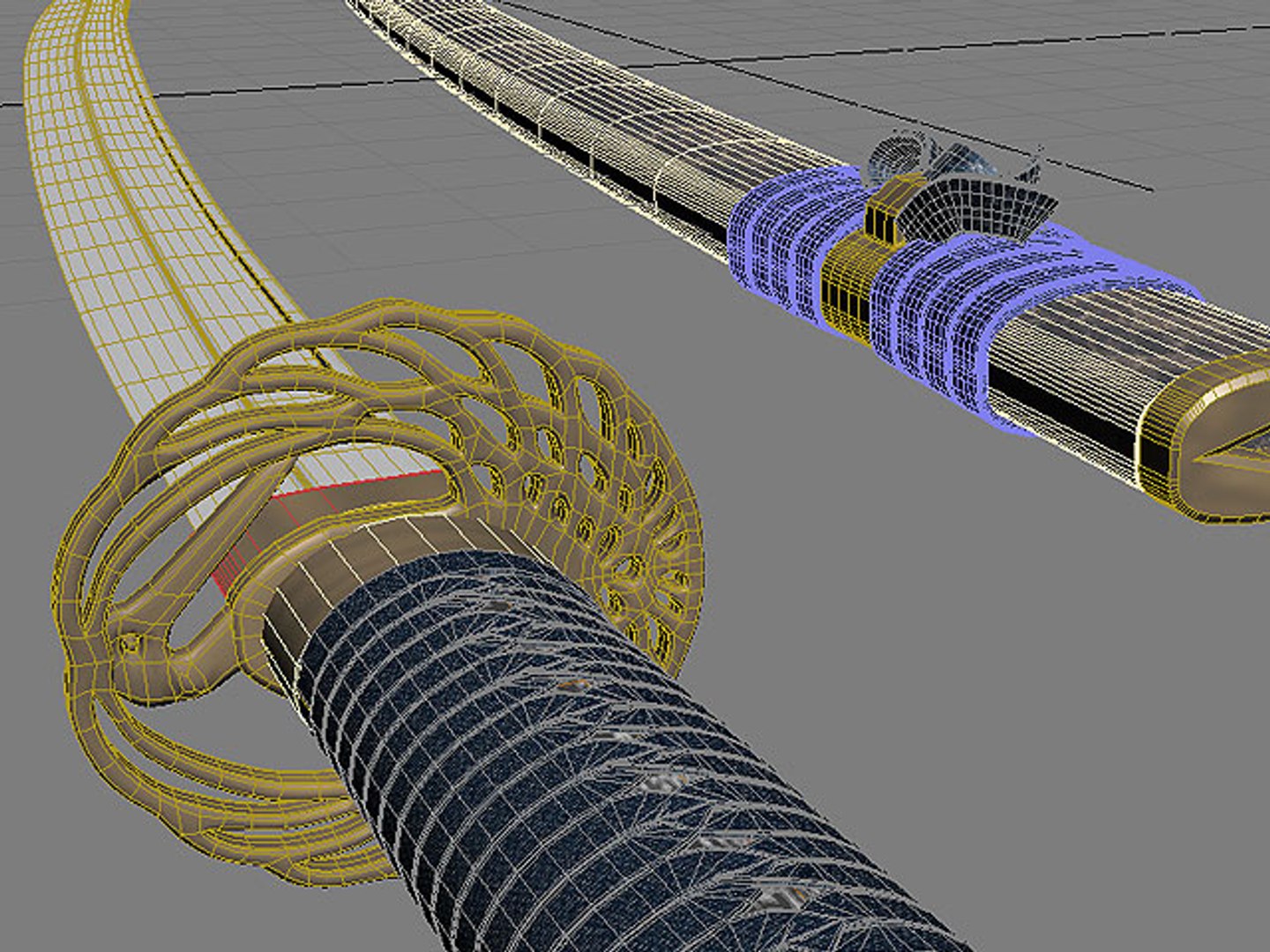 maya samurai sword katana