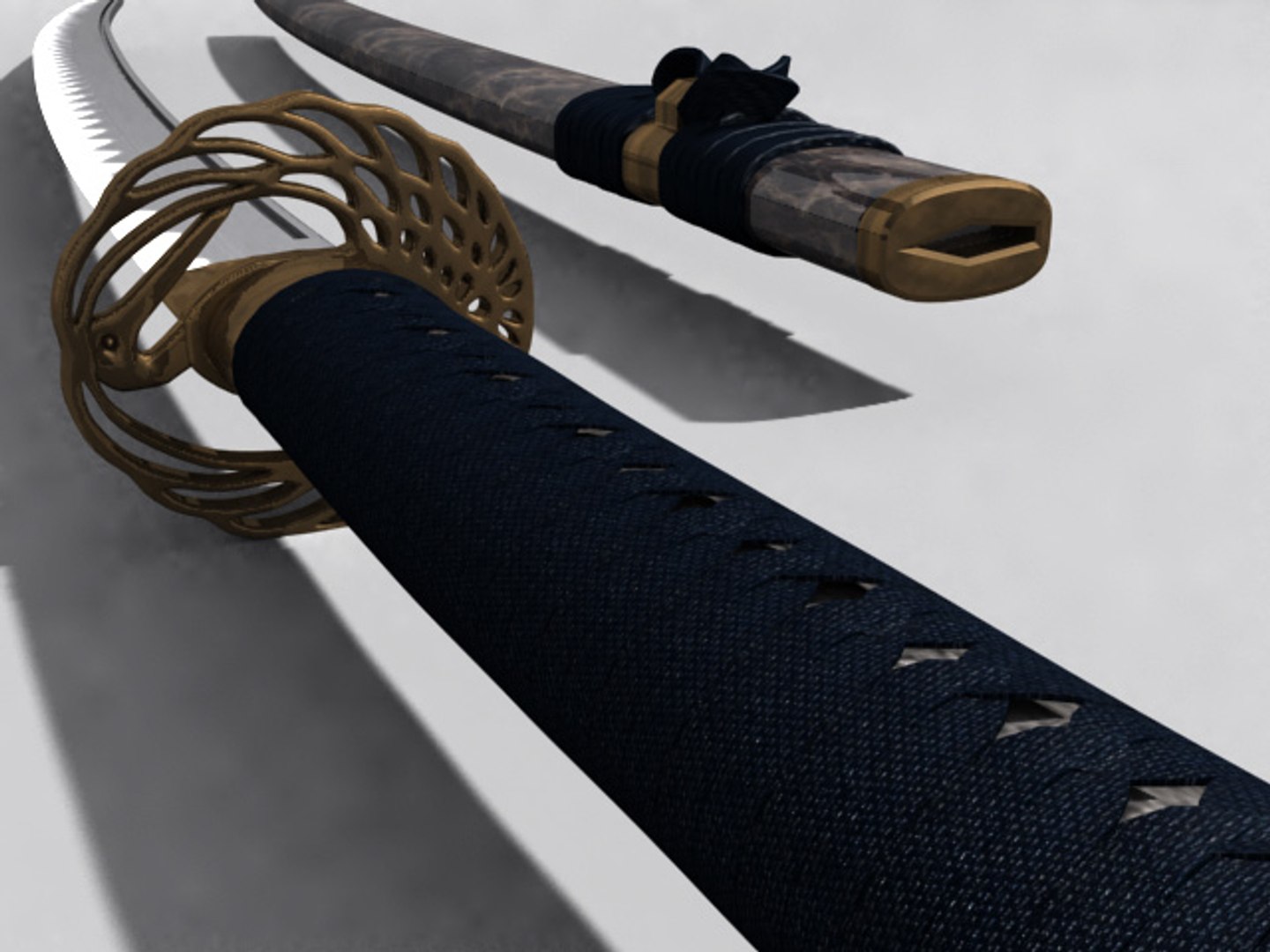 maya samurai sword katana