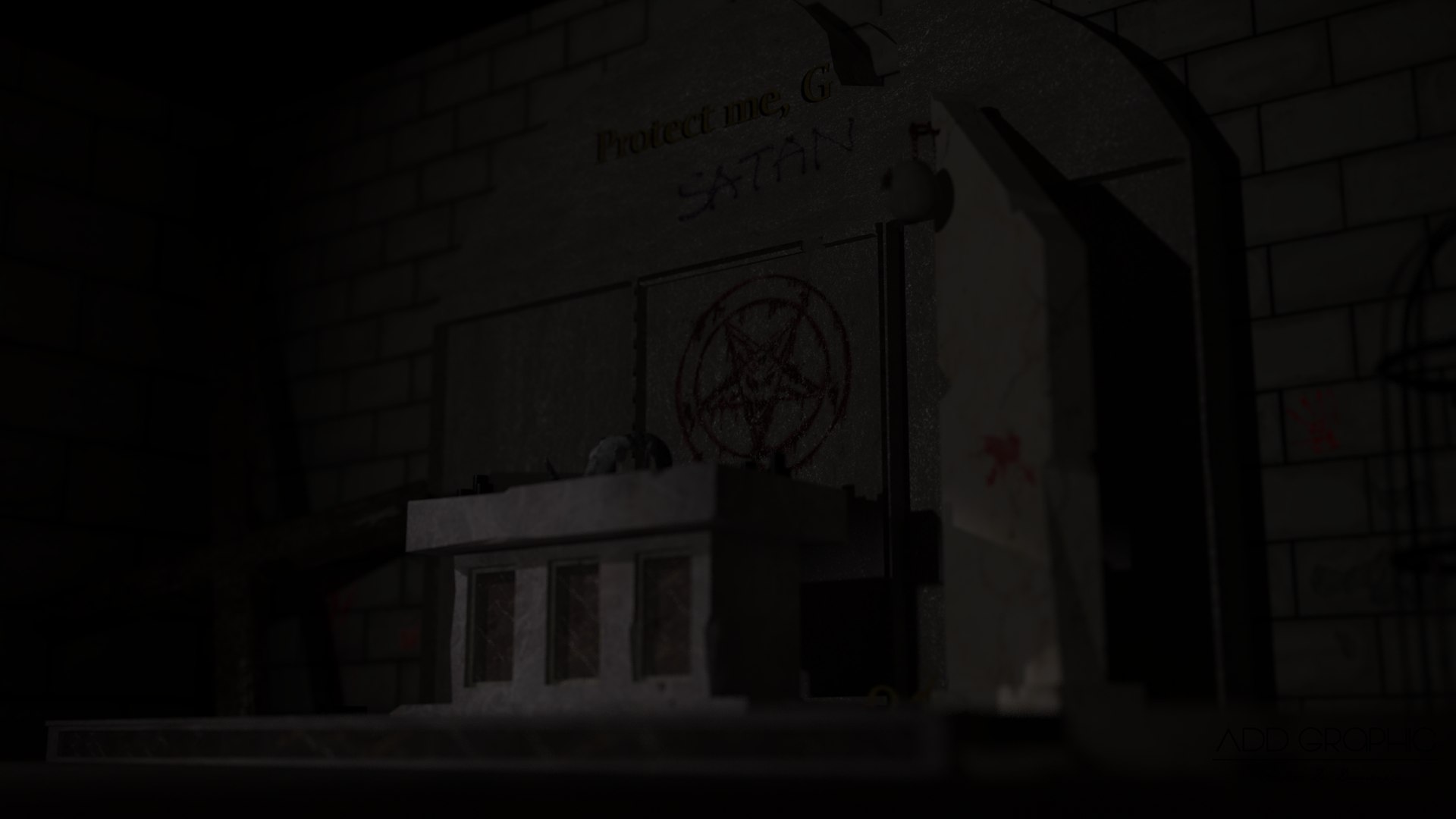 3D Satanic Place | 1148690 | TurboSquid