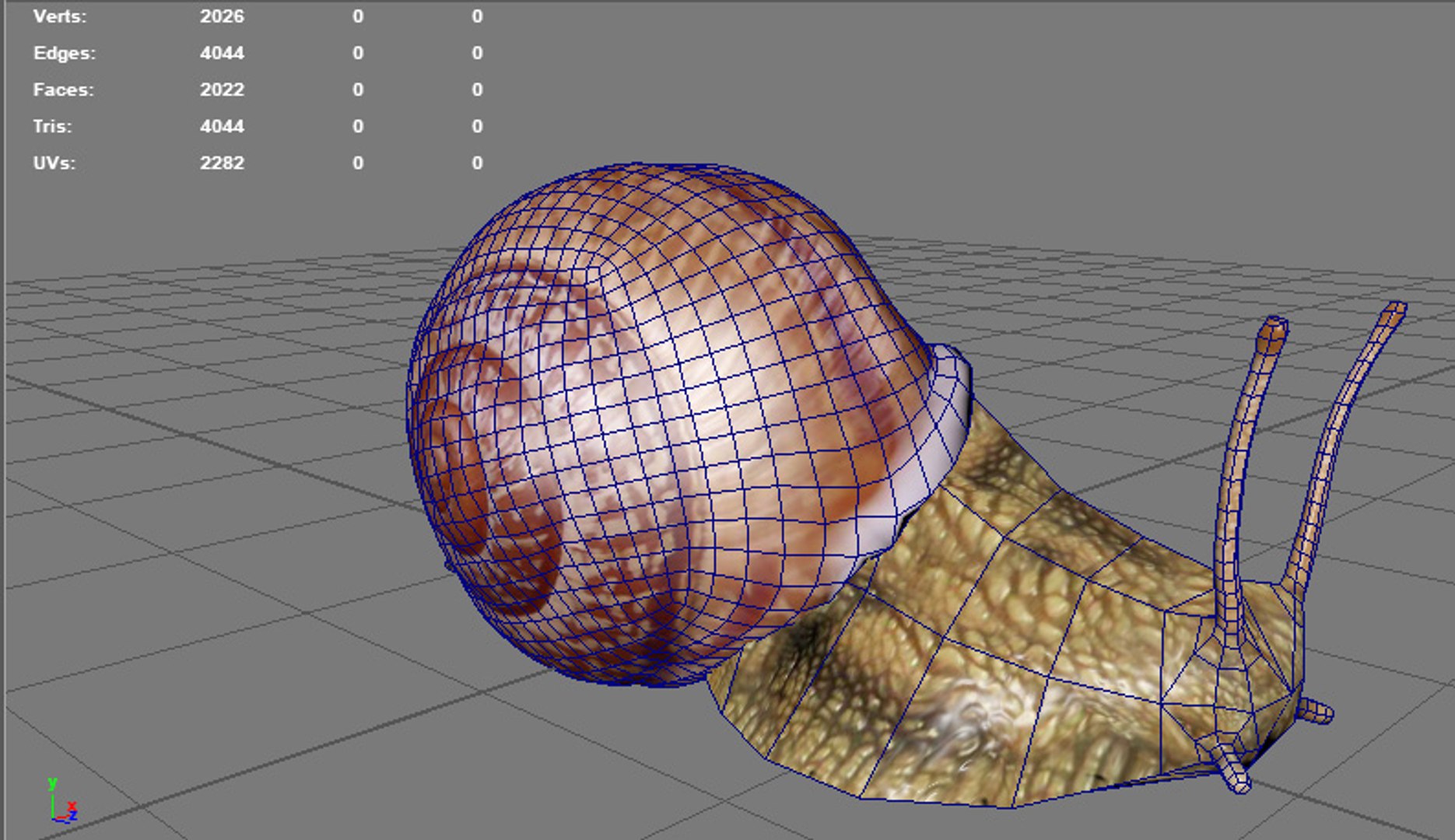 3D Model Snail - TurboSquid 1257027