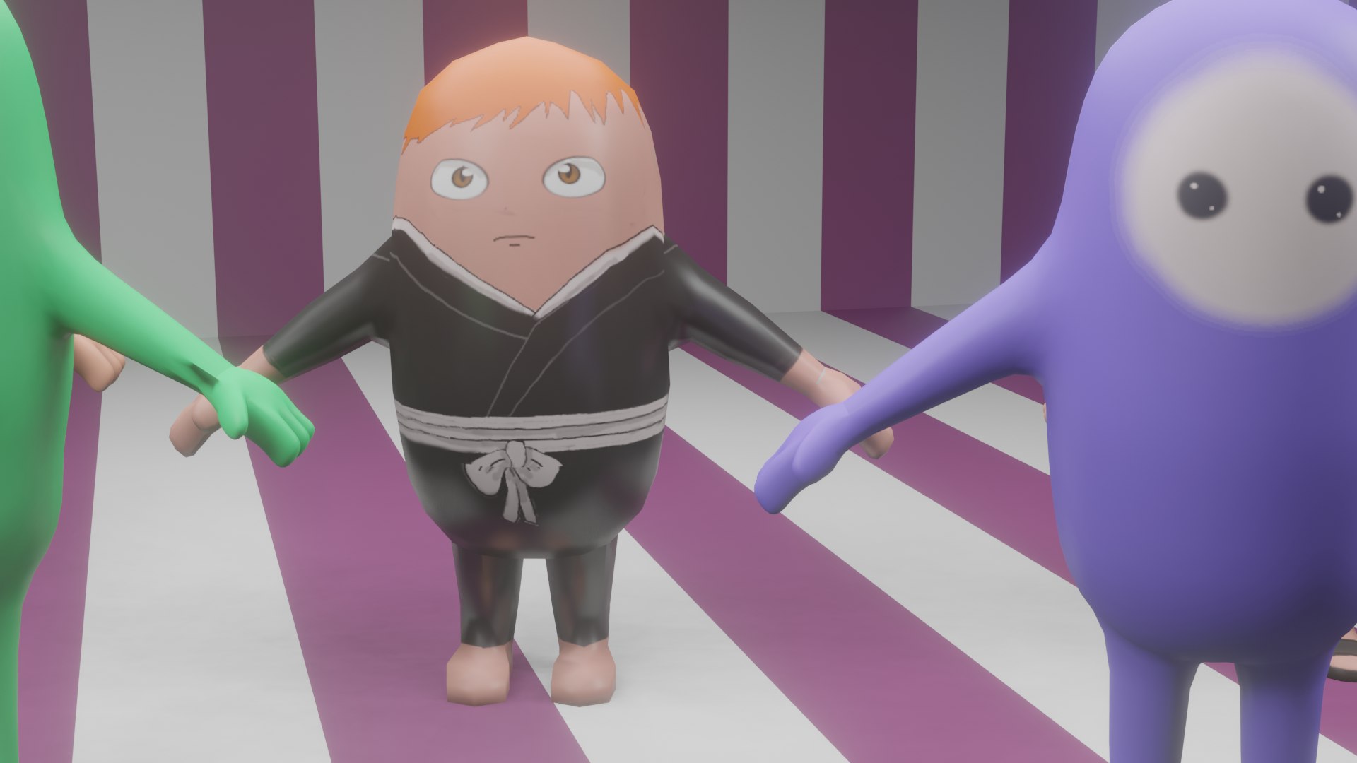 3D Fall Guys Model - TurboSquid 2414364