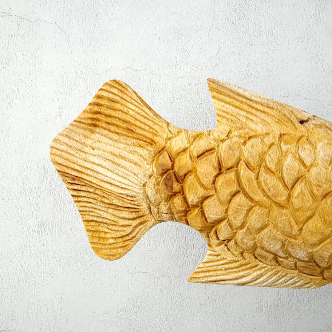 3D Big Sculpture Fish Arwana Model - TurboSquid 2129718