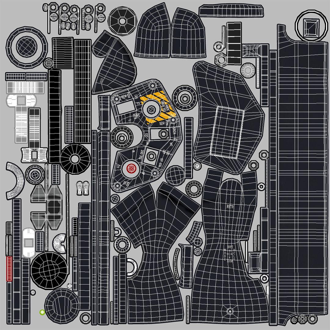 Helicopter Control Handle Model - TurboSquid 1982320
