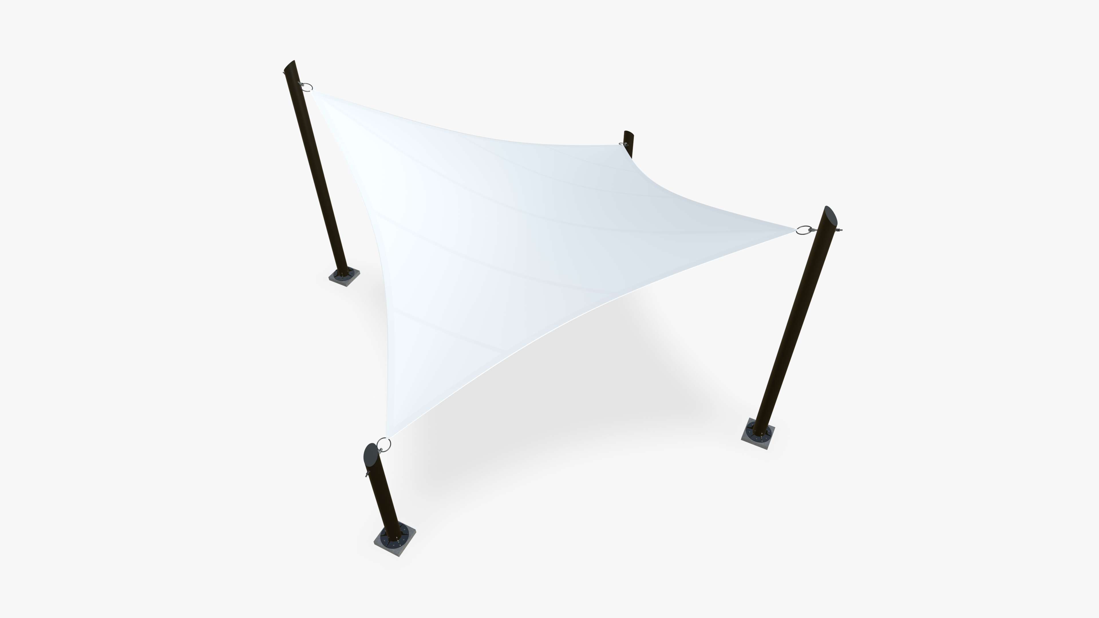 modelo 3d Estructuras de membrana extensible - TurboSquid 1917086