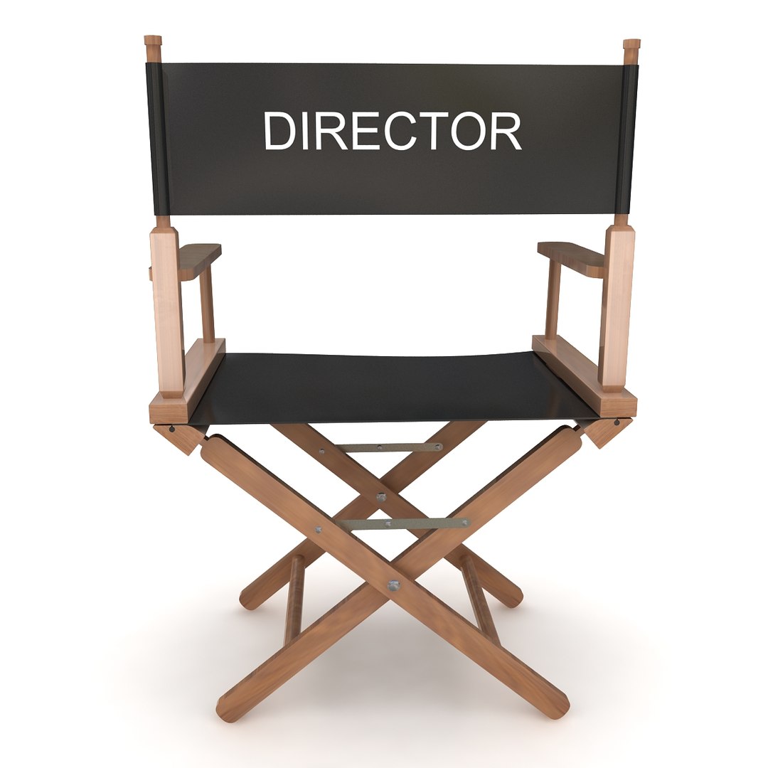 directors chair 3d model
