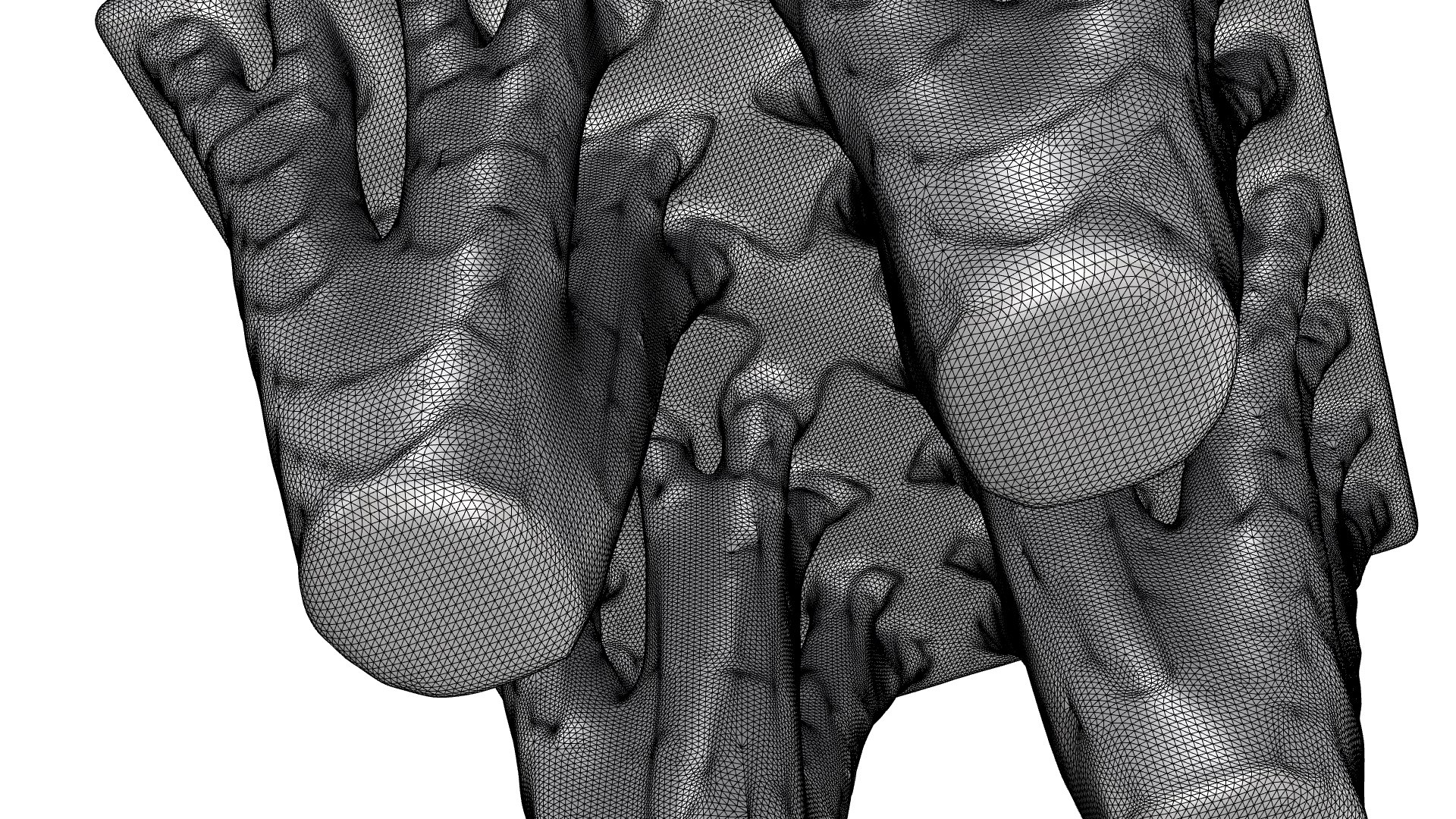 Organic Table Topological Tree 1 3D Model - TurboSquid 2262041