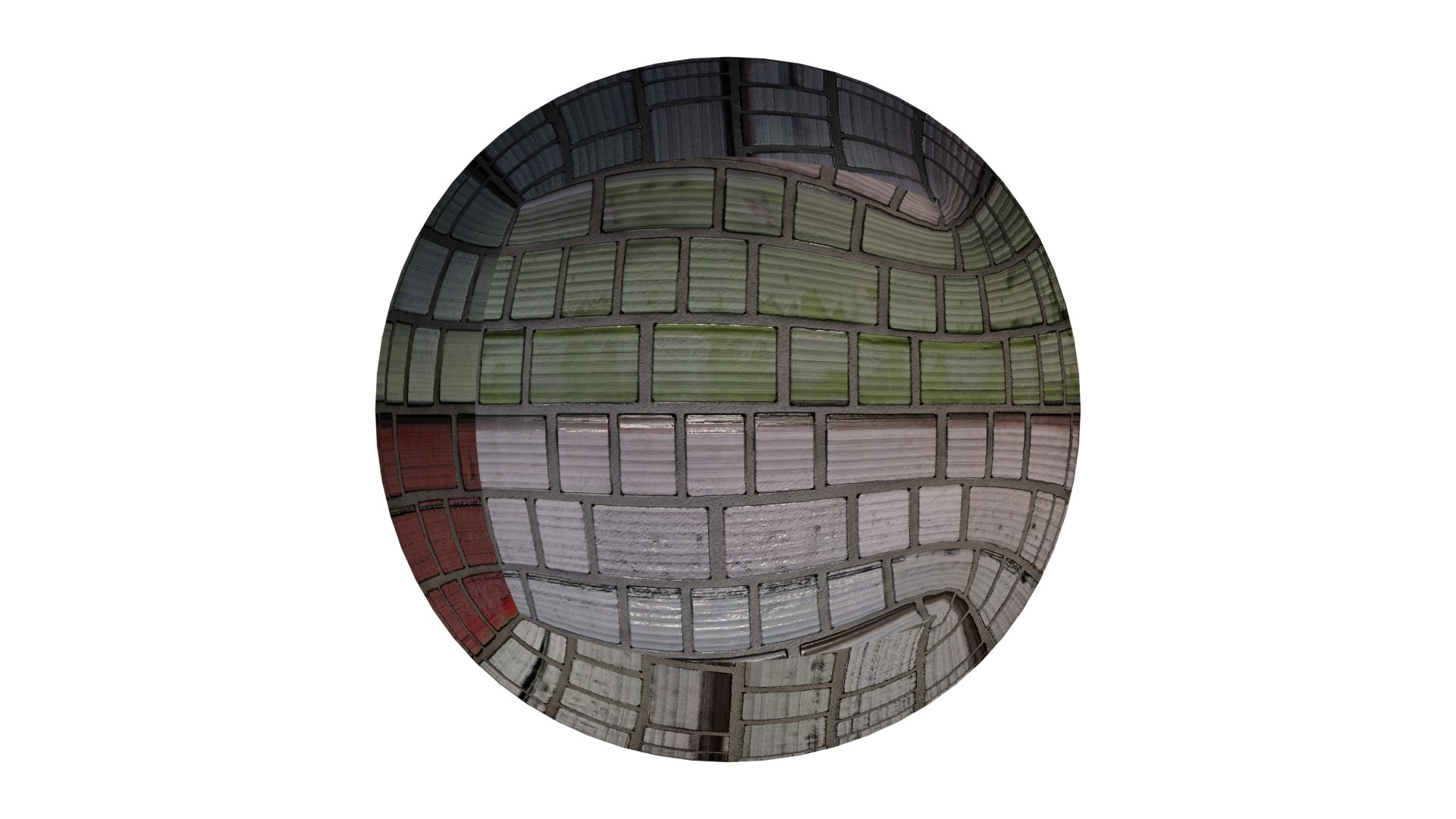 Patterned Tile Wall 3D Model - TurboSquid 1845080