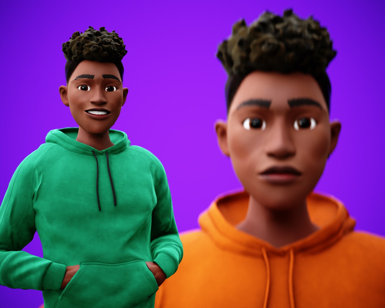 Free Stylized Cartoon Boy Character Rigged 3D - TurboSquid 1979778