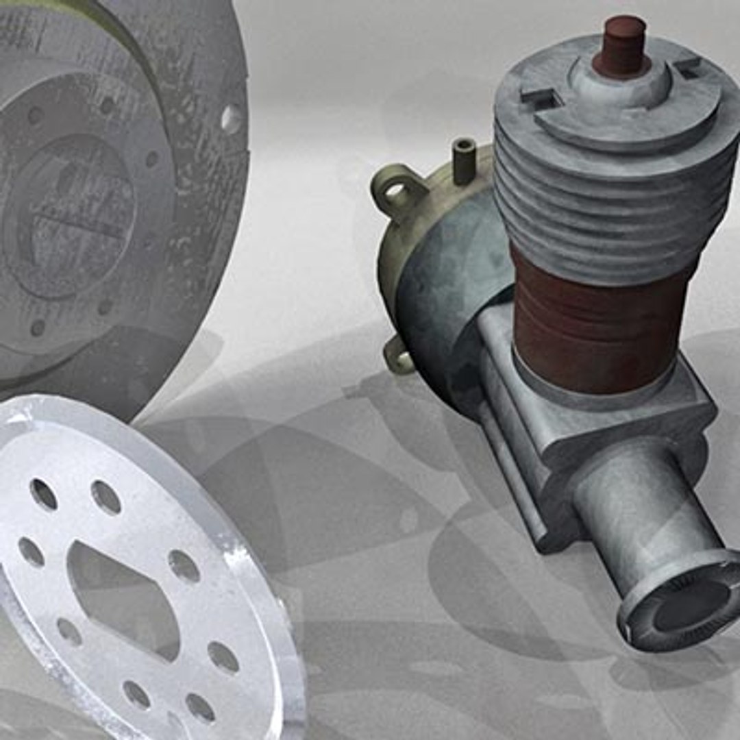 3dsmax mechanical items