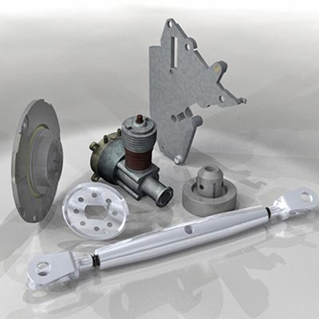 3dsmax mechanical items