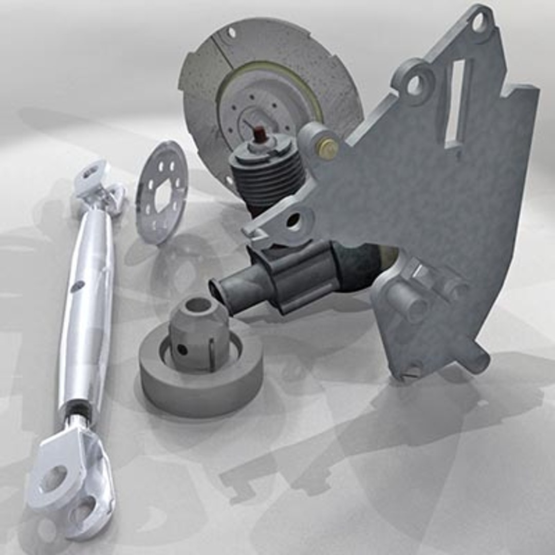 3dsmax mechanical items