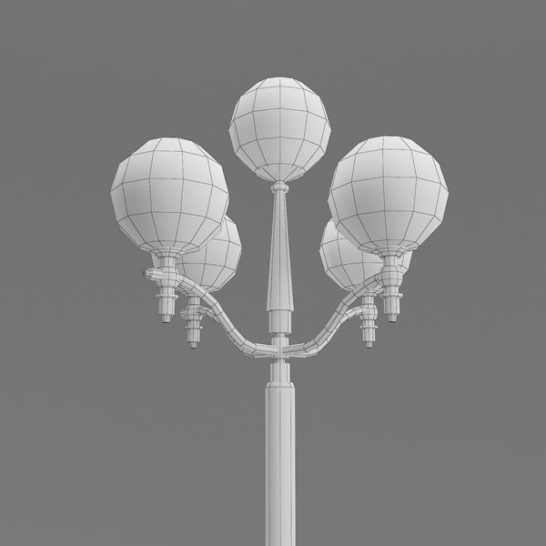 Street light 3D model - TurboSquid 1692153