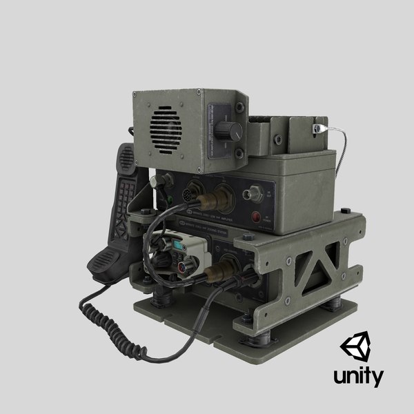 modelo 3d PRC-2082 Radiostation GameReady LODs - TurboSquid 1821898