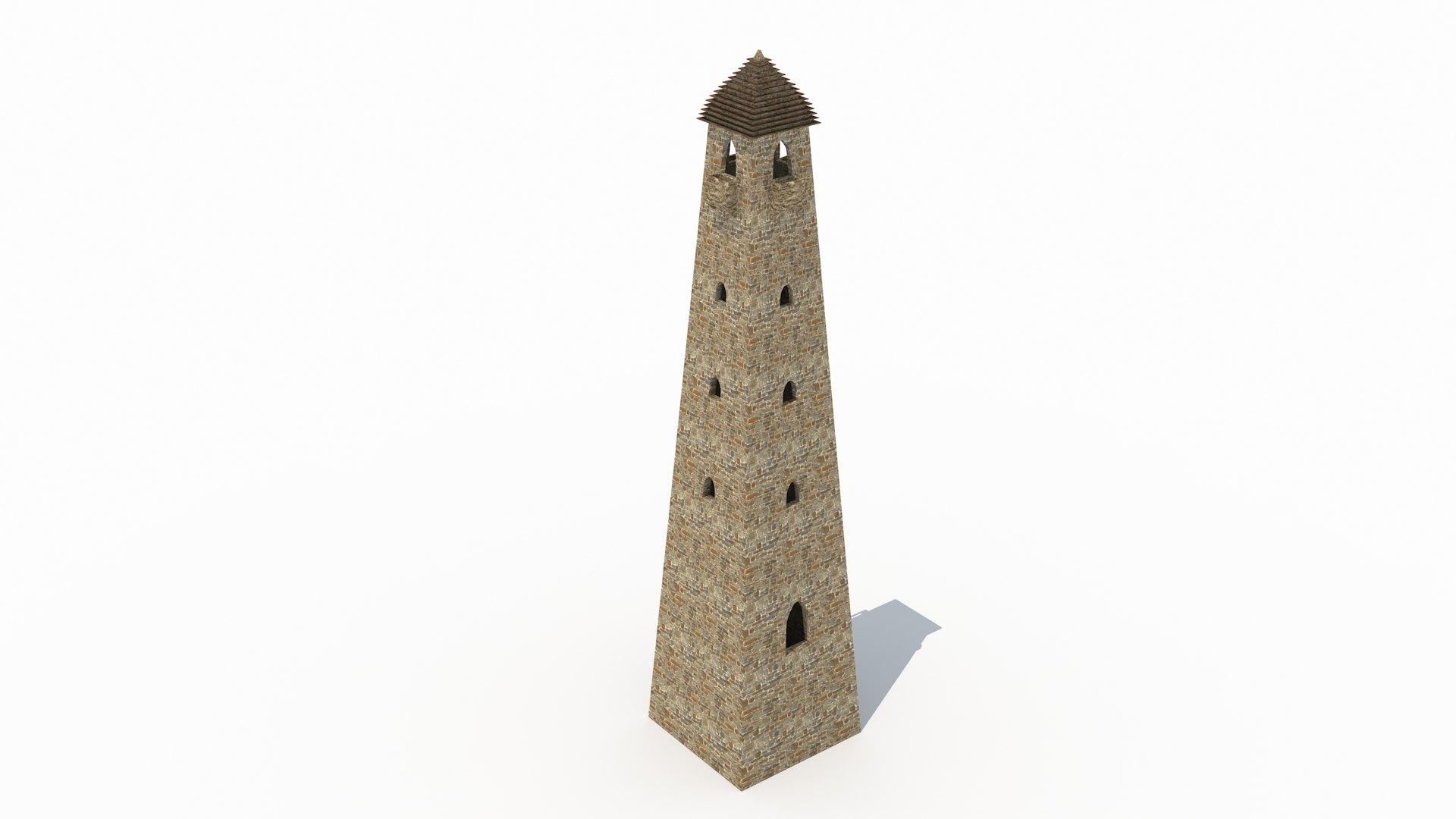 Ingush Tower 3D - TurboSquid 1812154