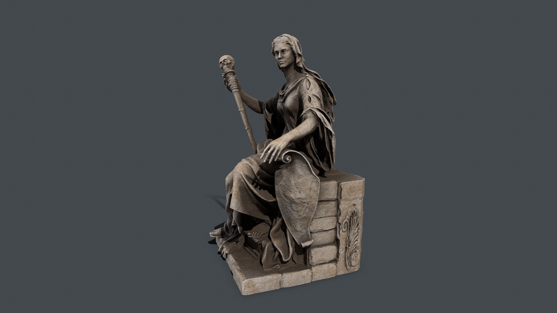 Woman Statue 3 3D Model - TurboSquid 2325710