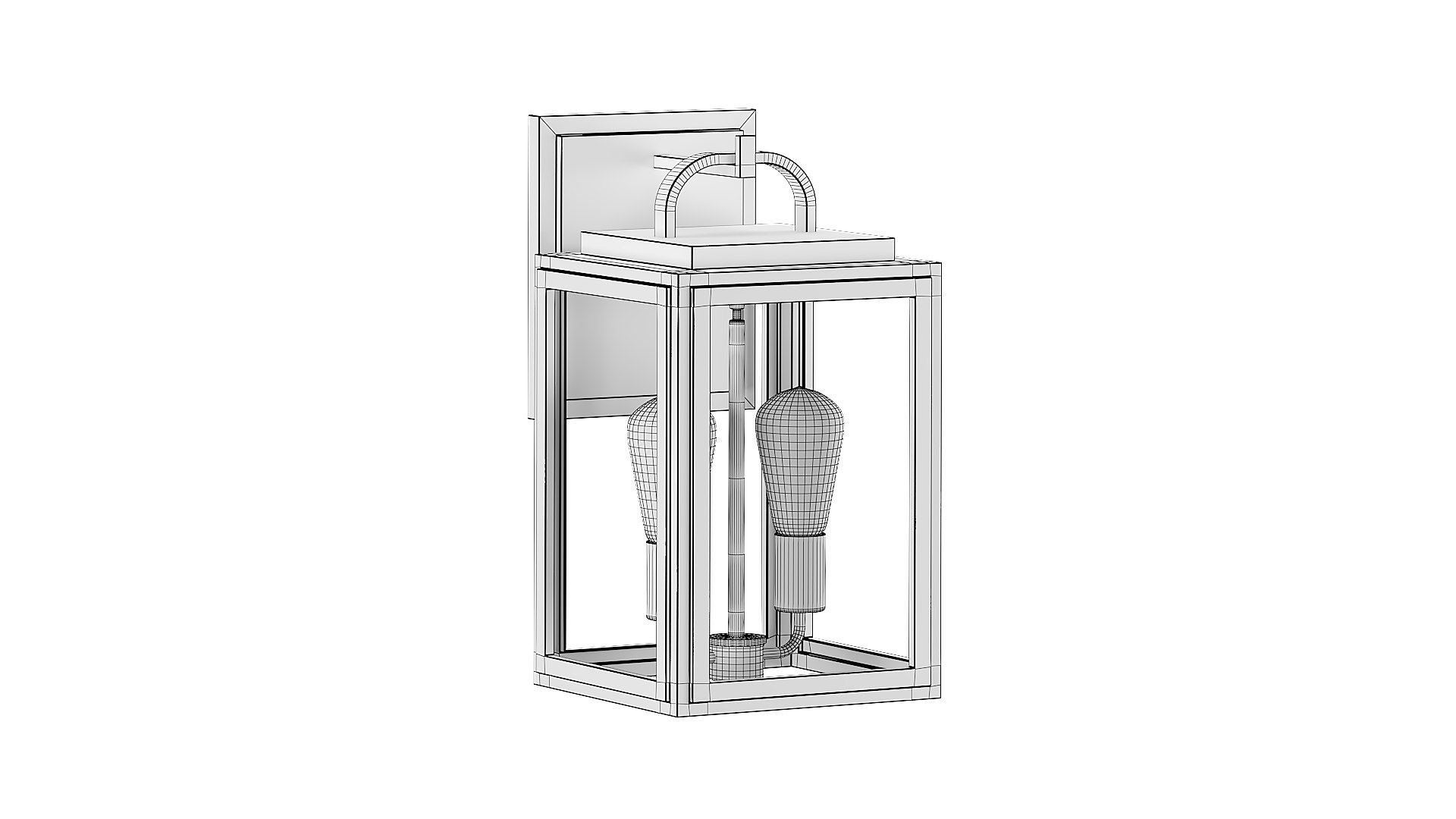 Progress Lighting Grandbury Wall Lantern 3D - TurboSquid 2116926