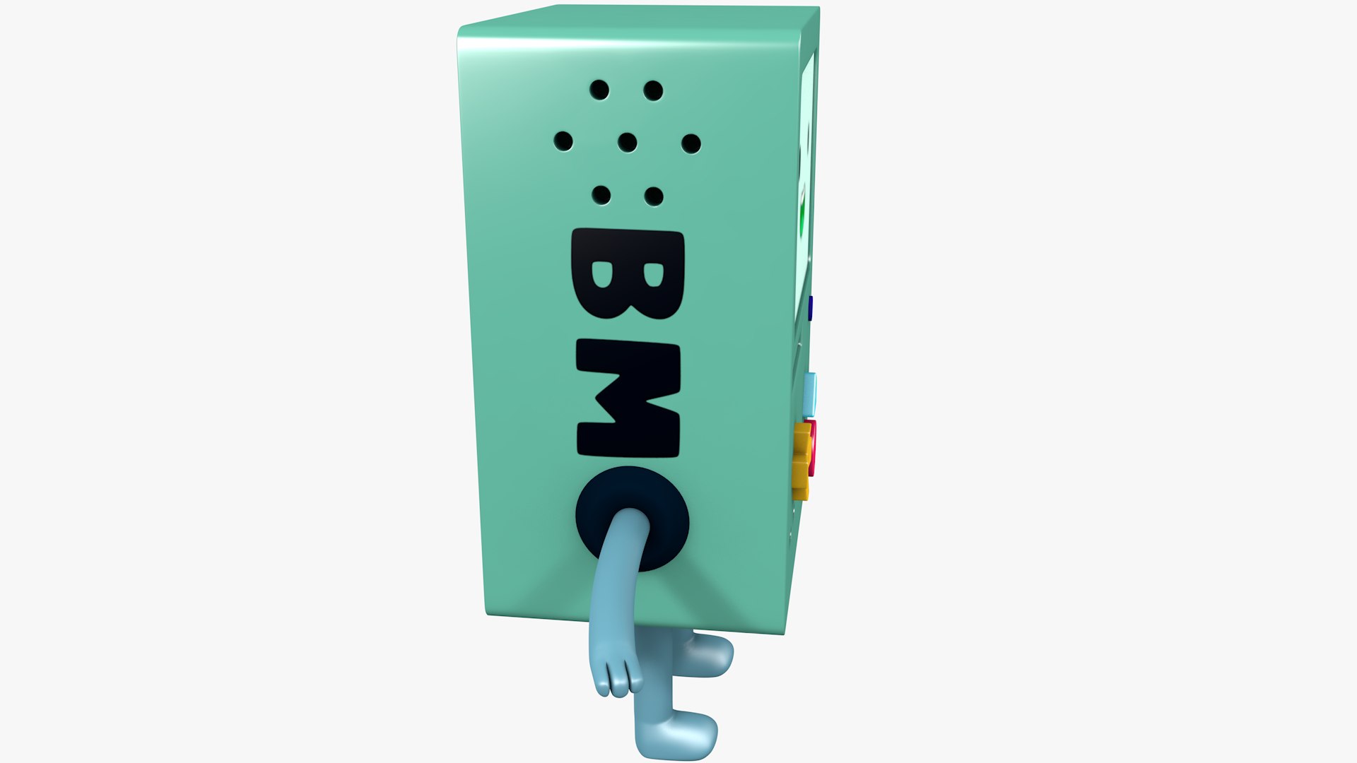 3D BMO Character From Adventure Time - TurboSquid 2078334