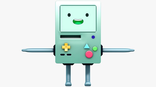 3D модель BMO Character From Adventure Time - TurboSquid 2078334