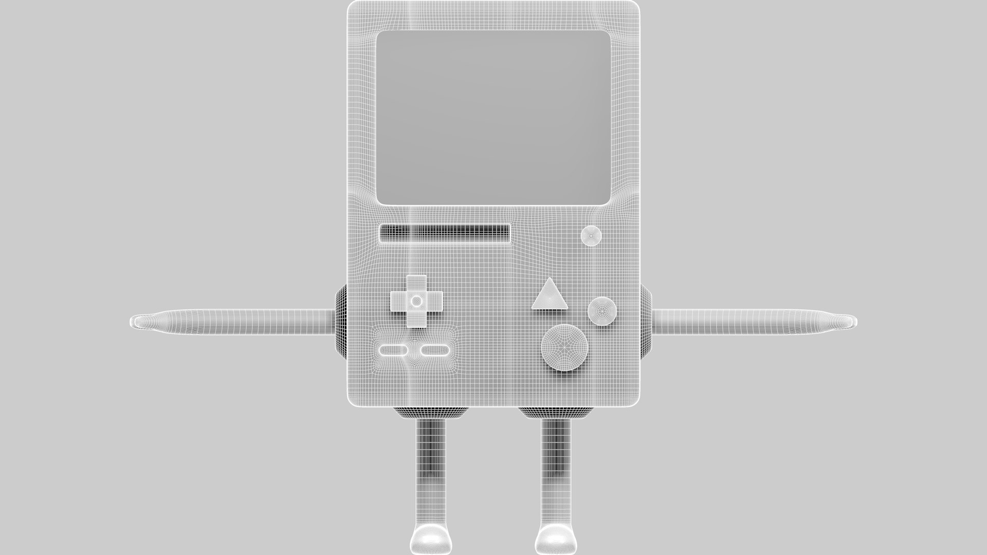 3D BMO Character From Adventure Time - TurboSquid 2078334