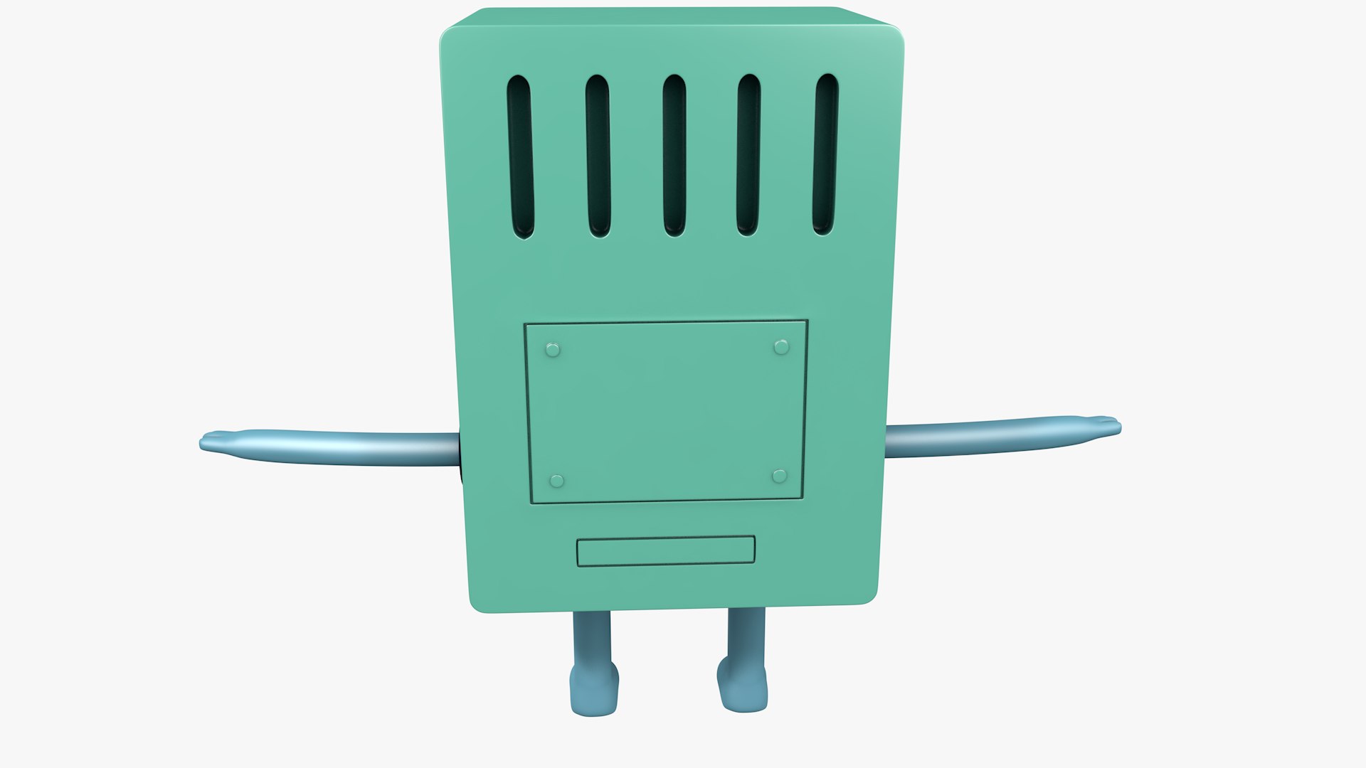 3D BMO Character From Adventure Time - TurboSquid 2078334