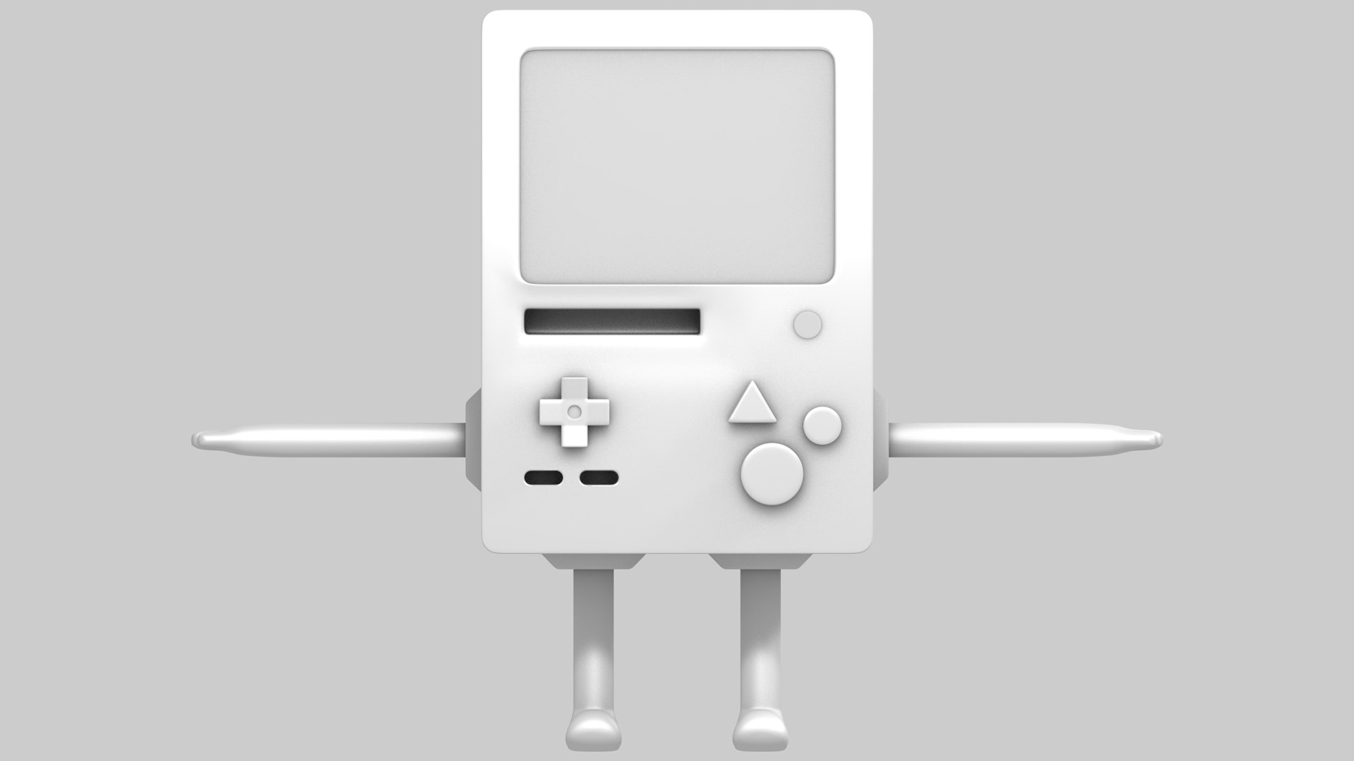 3D BMO Character From Adventure Time - TurboSquid 2078334