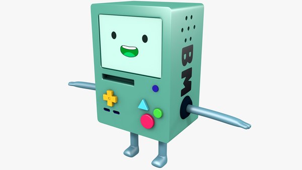 3D модель BMO Character From Adventure Time - TurboSquid 2078334