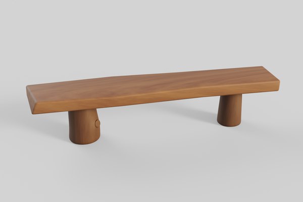 3D Cartoon Bench 8 - TurboSquid 2030269