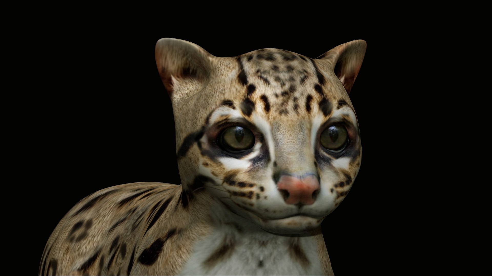 Fully Rigged Ocelot 3D Model - TurboSquid 1705339