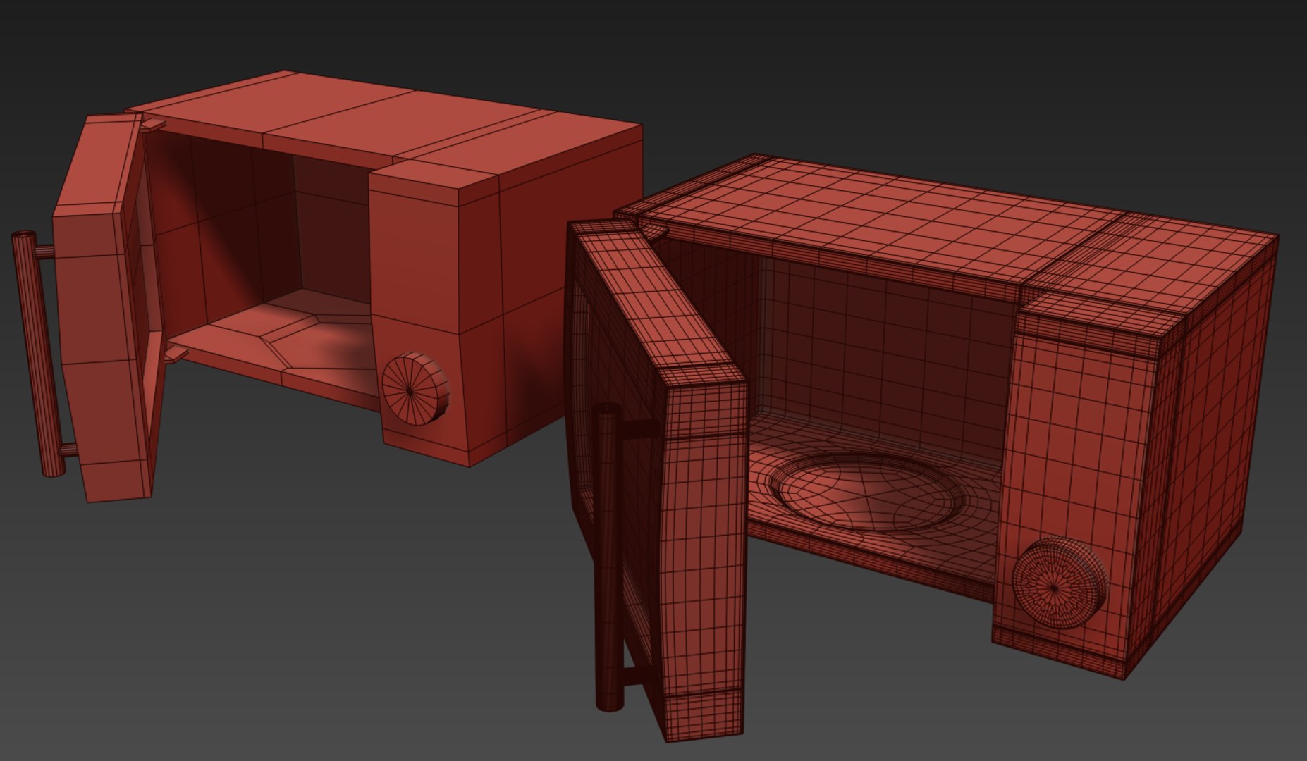 Microwave 3d Model