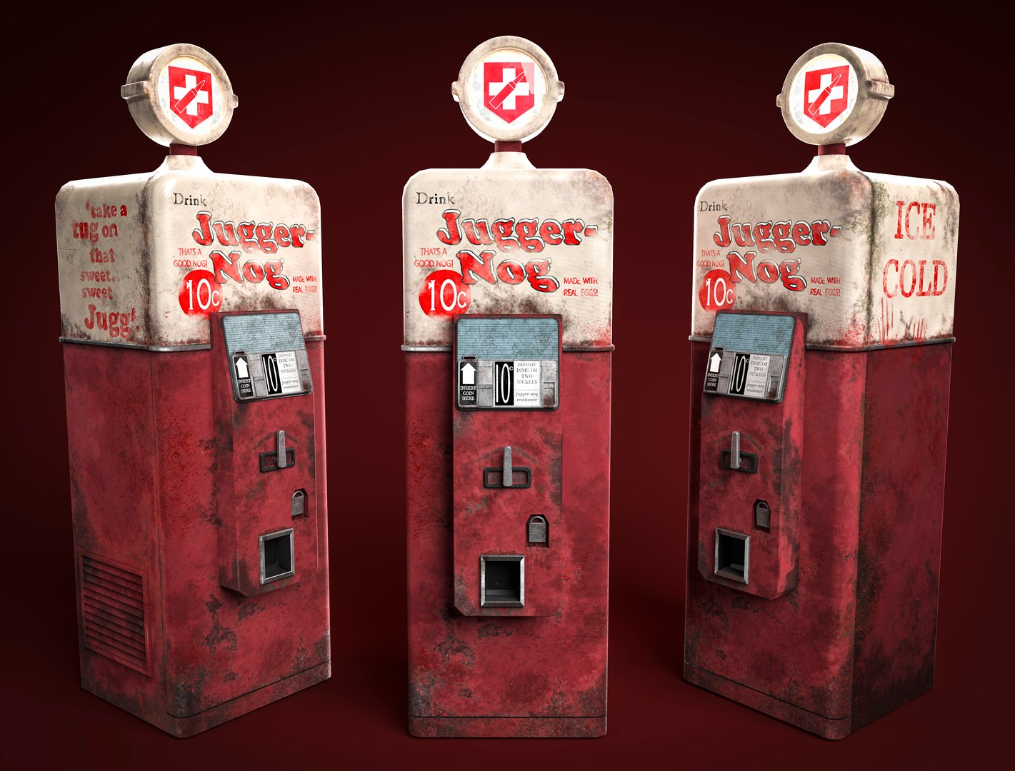 3D Call Of Duty Black Ops II Pack-A-Punch Machine Model - TurboSquid ...