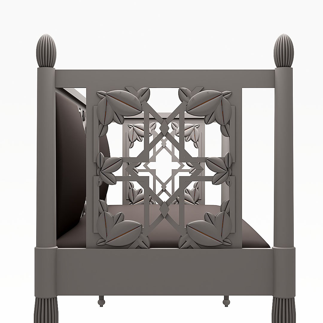 Bench Sofa Model - TurboSquid 1542385