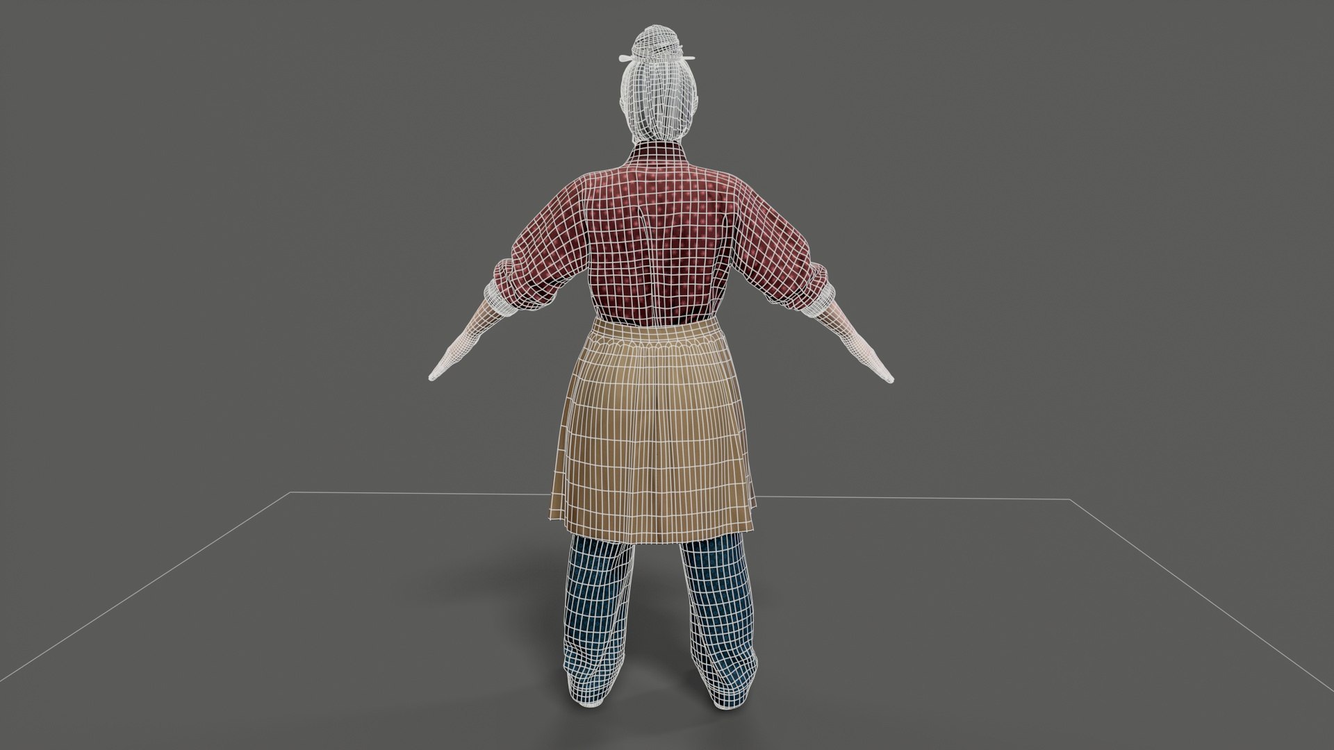 Ancient Chinese Women 3D Model - TurboSquid 2398105