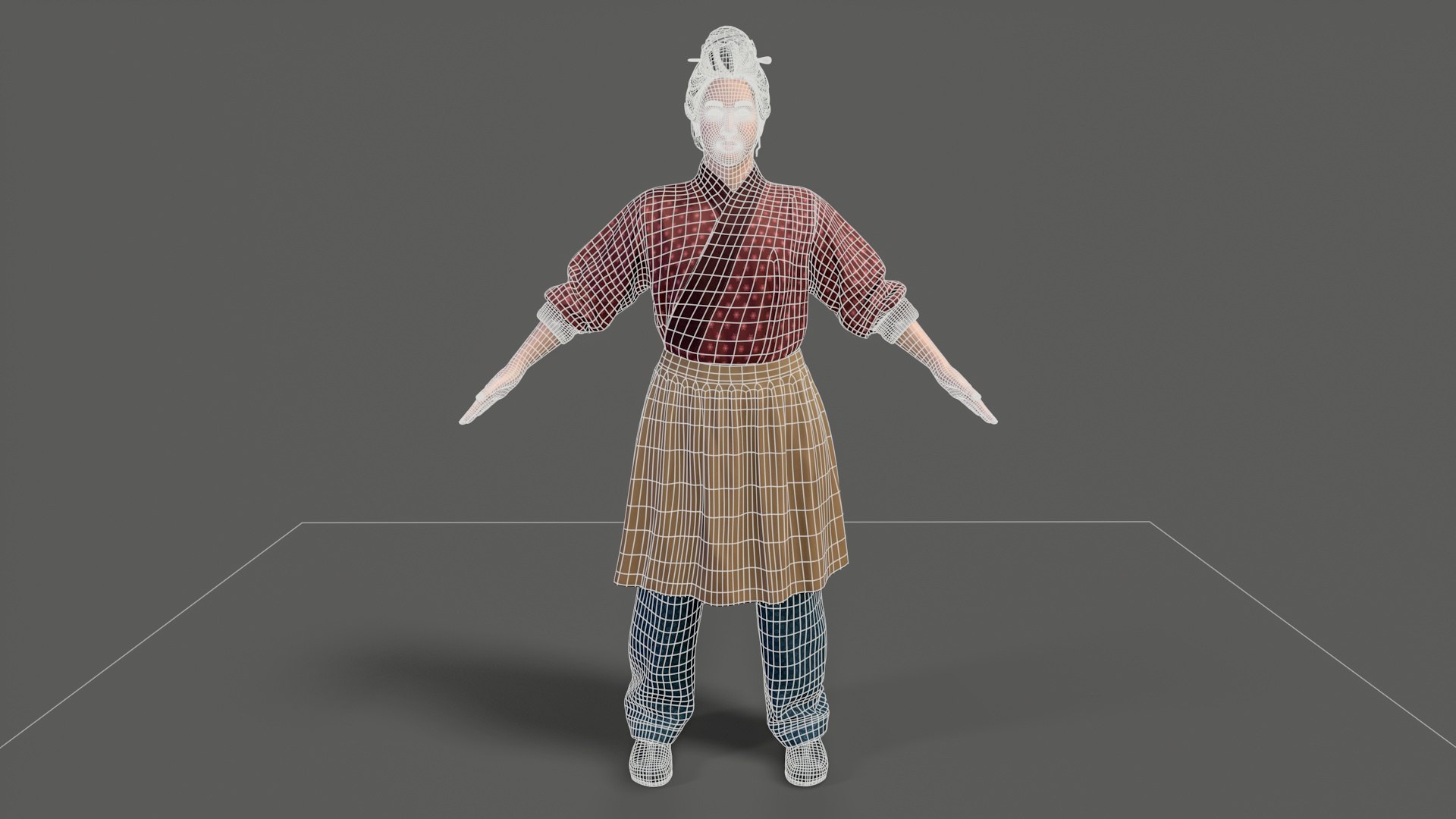 Ancient Chinese Women 3D Model - TurboSquid 2398105