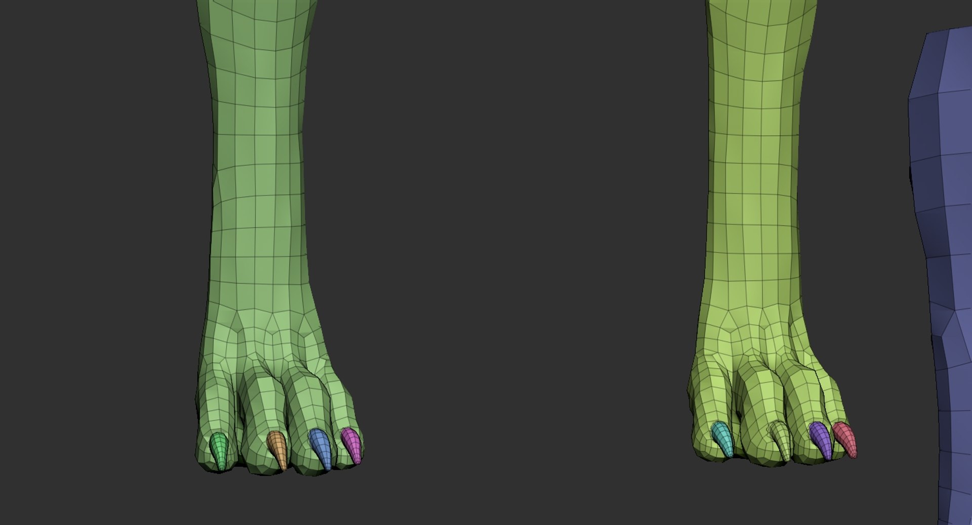 Dog Paw 3D Model - TurboSquid 1523945